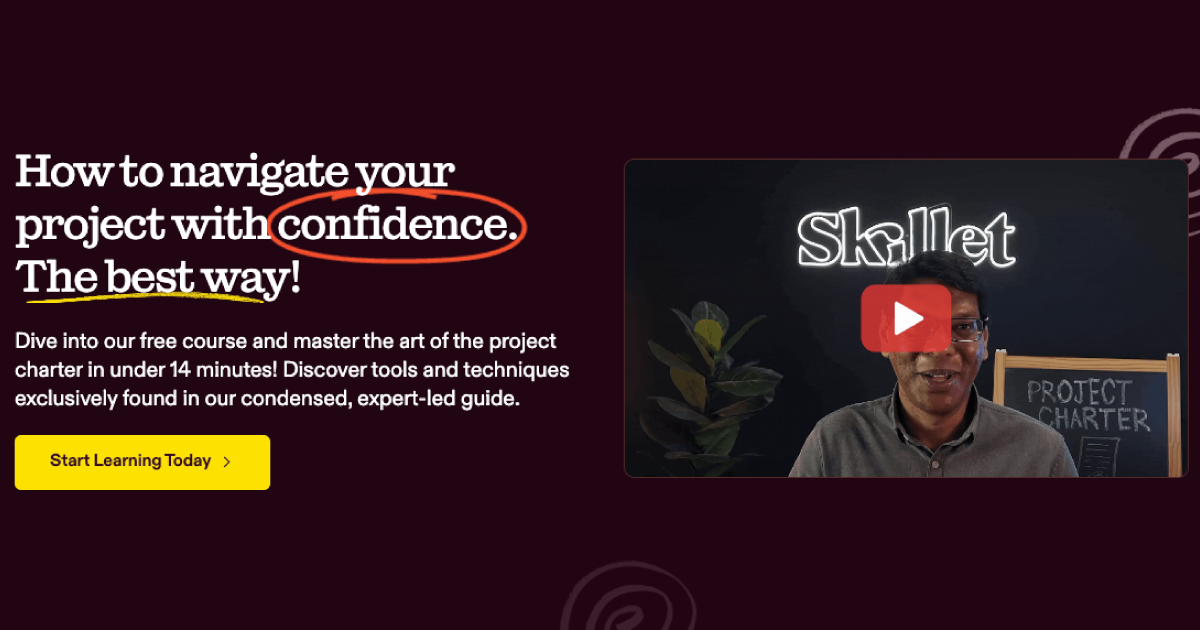 ⁠Master Project Charters for Successful Project Management | Skillet